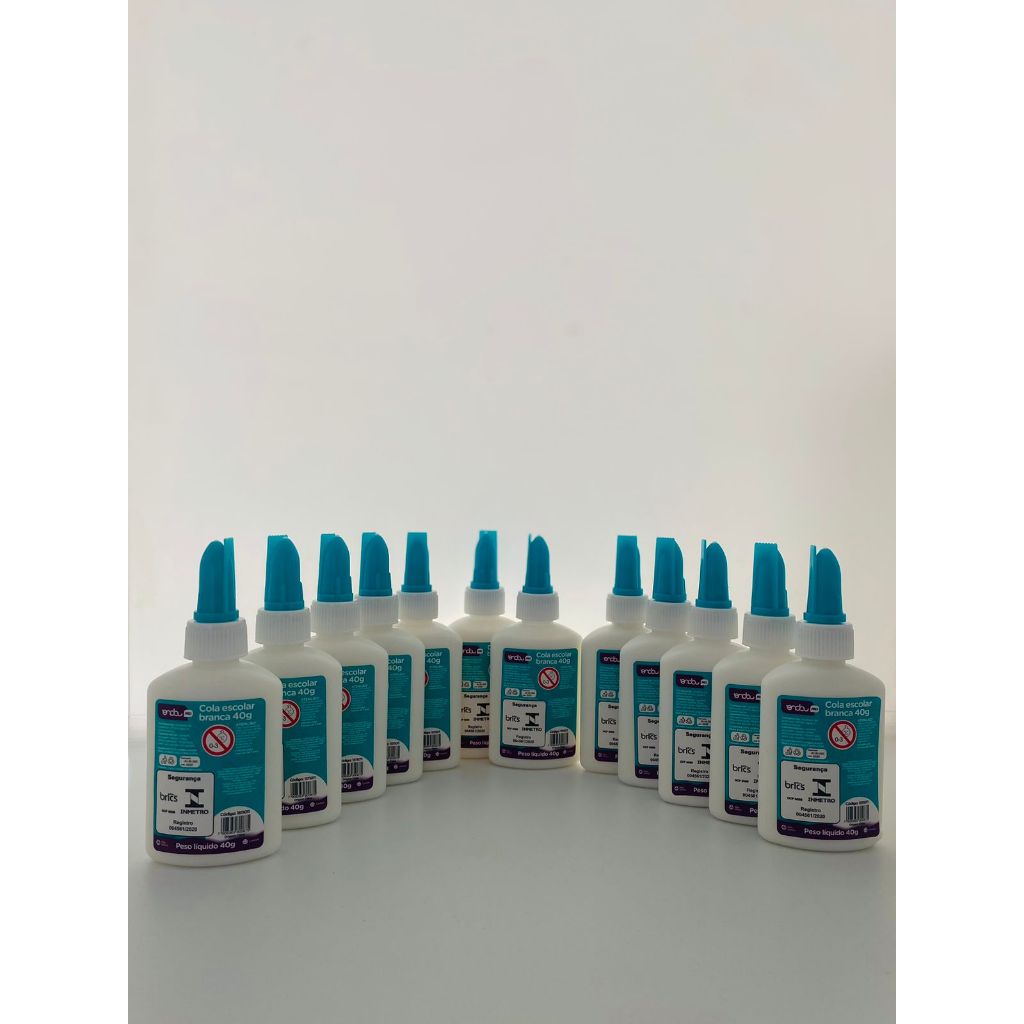 CAIXA COM 12 UNIDADES COLA ESCOLAR BRANCA- ONDA PRO 40g- VOLTA AS AULAS- MAIS ECONOMICO | Shopee ...
