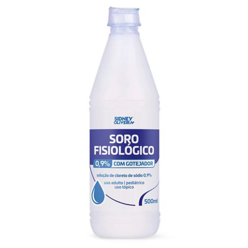 SORO FISIOLÓGICO 0,9% 500ML | Shopee Brasil