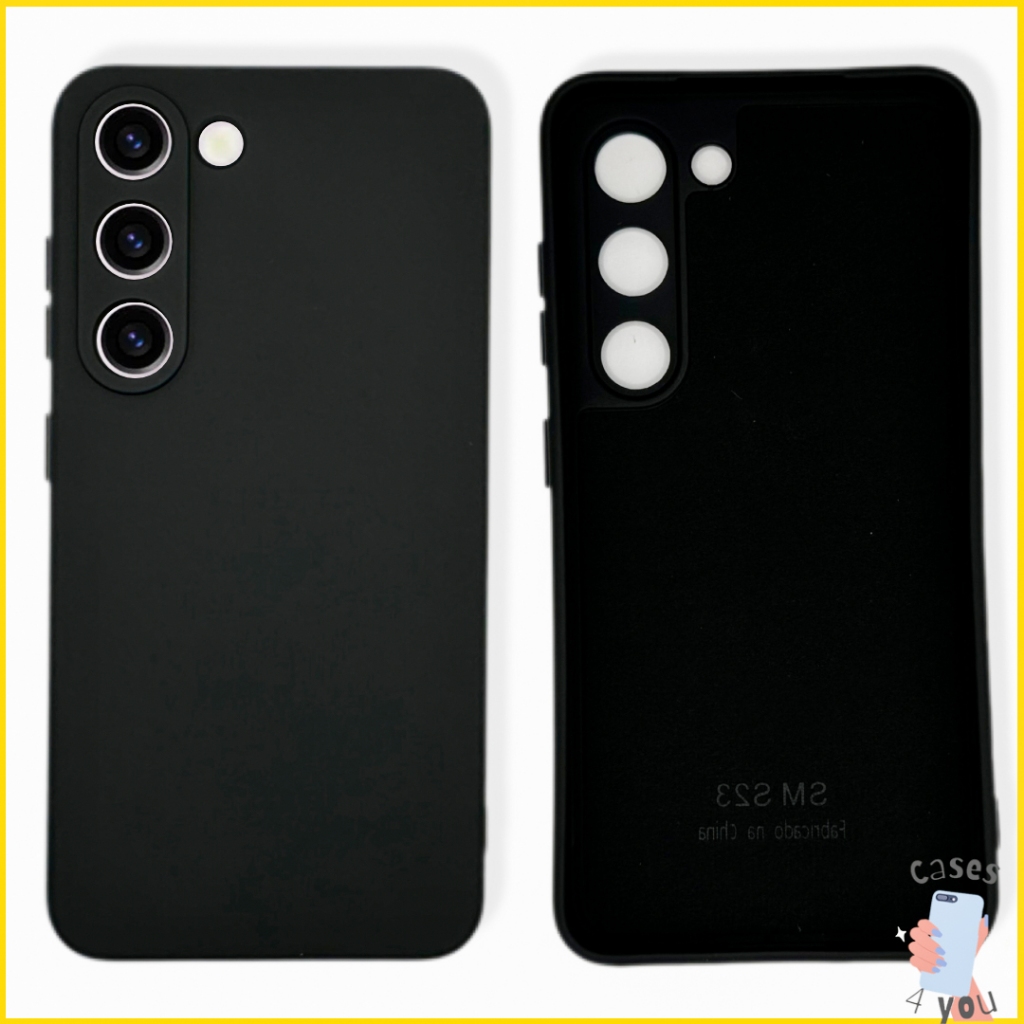 Case Capa Capinha Samsung S24 S24 Plus S24 Ultra 5G Aveludada Protetora ...