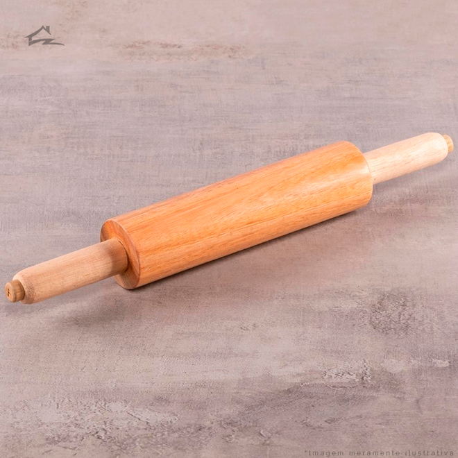 Rolo Em Madeira Para Abrir Massas Cozinha | Shopee Brasil