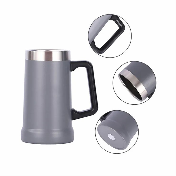 Caneca Térmica Chopp Cerveja Camada Dupla Em Inox Copo 710ml | Shopee Brasil