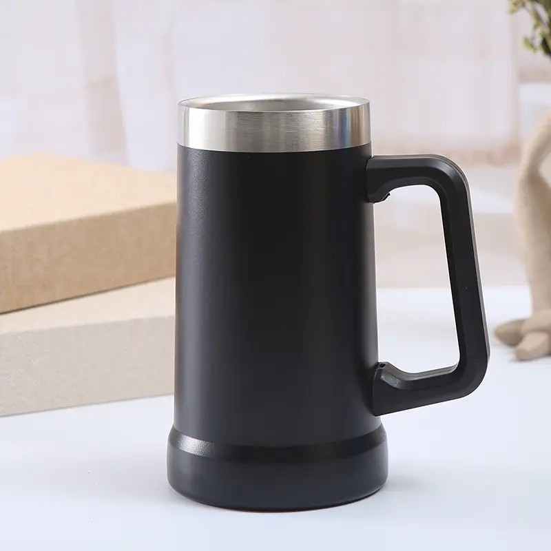 Caneca Térmica Chopp Cerveja Camada Dupla Em Inox Copo 710ml | Shopee Brasil