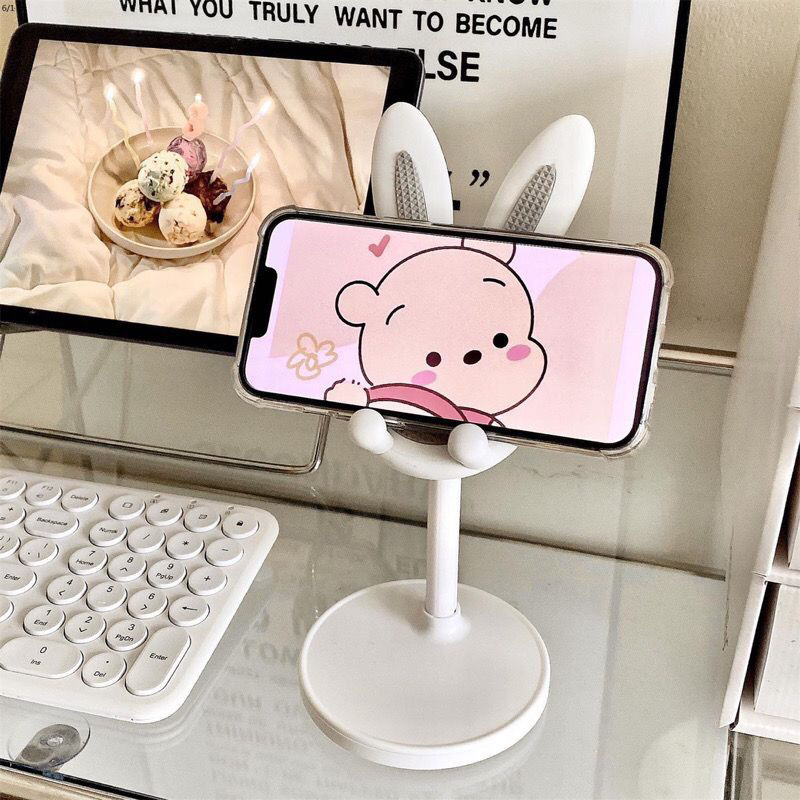 Suporte Coelhinho para Celular Tablet Kawaii Fofo Cute | Shopee Brasil
