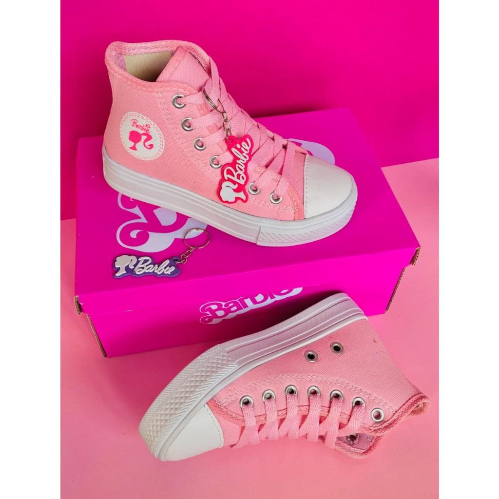 Tênis Infantil da Barbie Girl Botinha Menina Lançamento Star | Shopee ...
