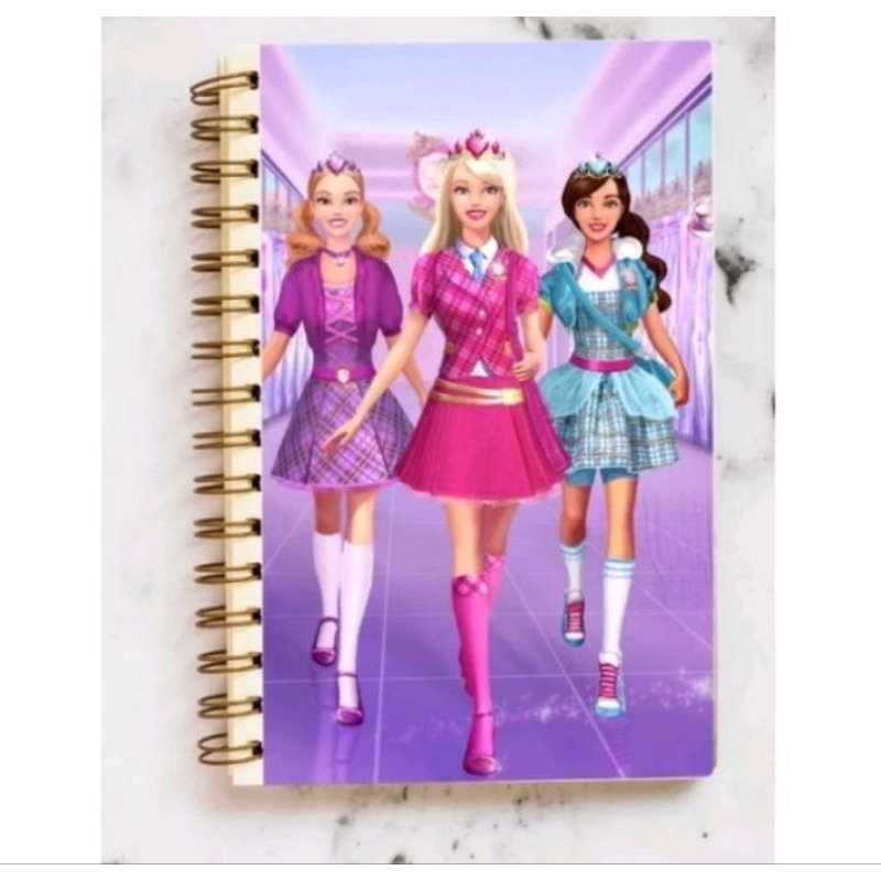 Capa Adesiva Decorativa Para Caderno Meninas Barbie | Shopee Brasil