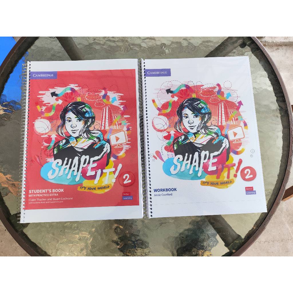 SHAPE IT! 2 STUDENT'S + WORKBOOK | Shopee Brasil