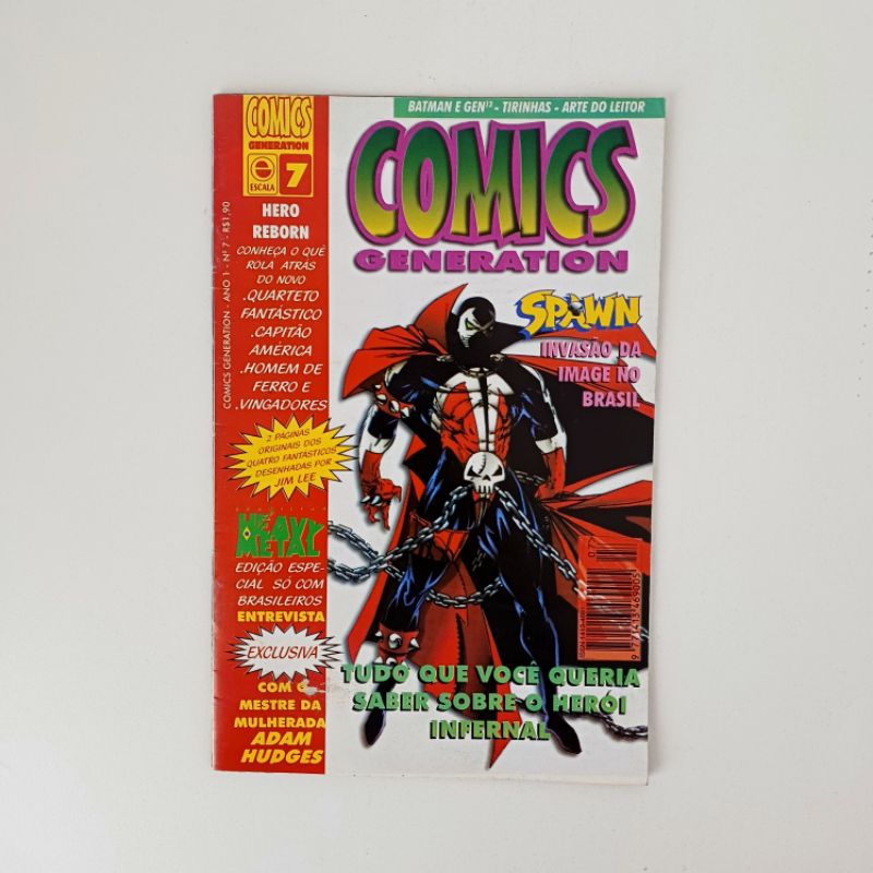Revistas Comics Generation Editora Escala desconto no lote complete sua ...