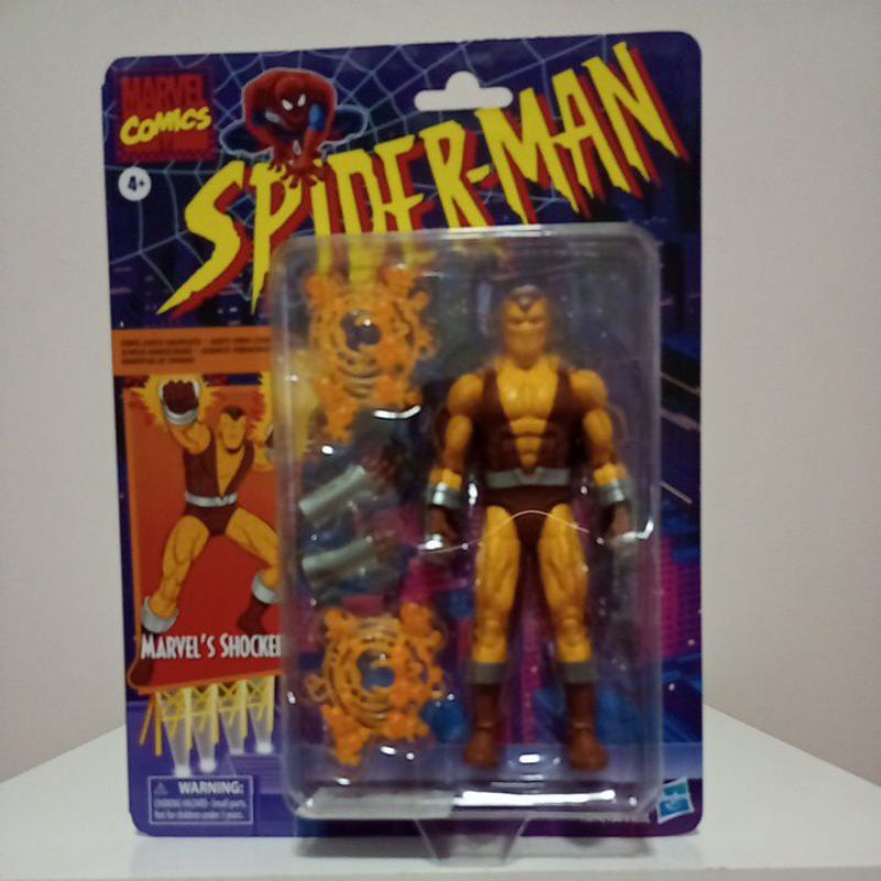 Marvel Legends Shocker Retor Spider Man Classics | Shopee Brasil