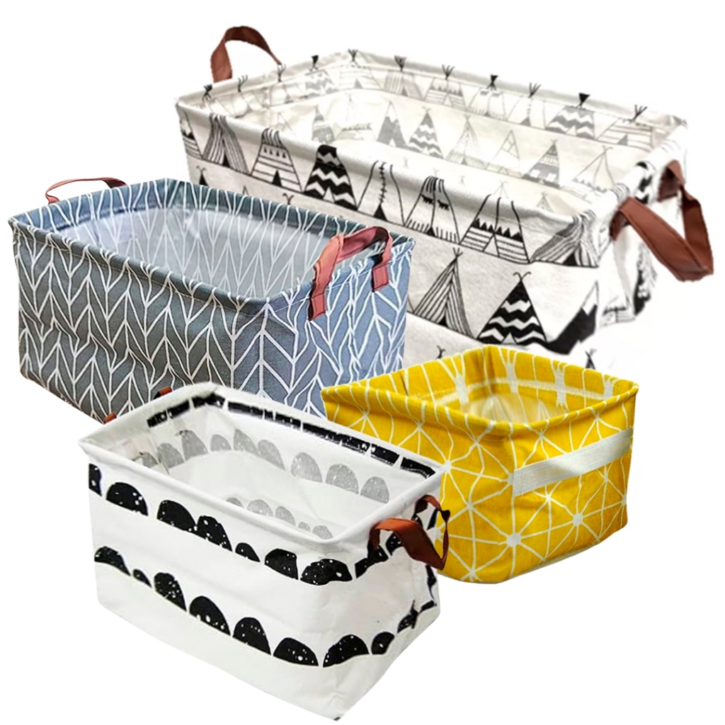 Cestos Organizadores de Brinquedos, Roupas Sujas e utilidades Tecido ...