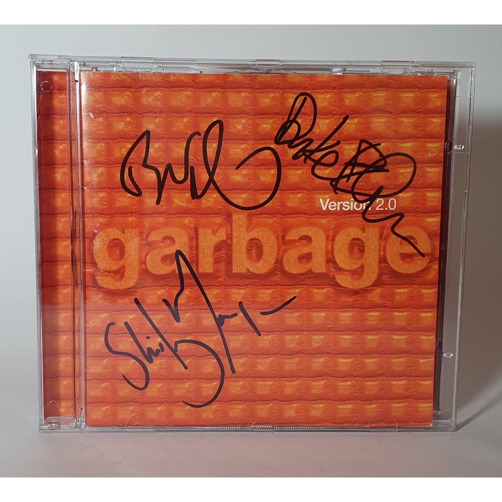 CD Garbage - Version 2.0 AUTOGRAFADO | Shopee Brasil
