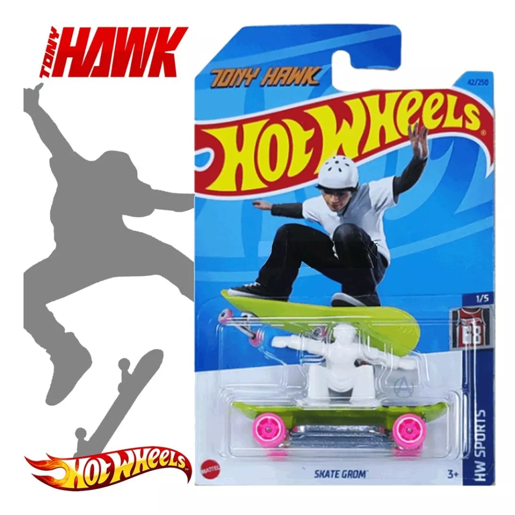Hot Wheels Skate Grom | Shopee Brasil