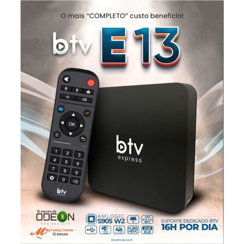 BTV E13 EXPRESS - Original Desbloqueado Testado Configurado - ENVIO ...