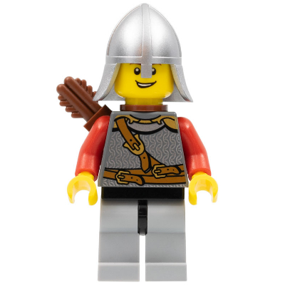 MINIFIGURA LEGO CASTLE – Lion Knight Quarters Scale Mail (cas448 ...