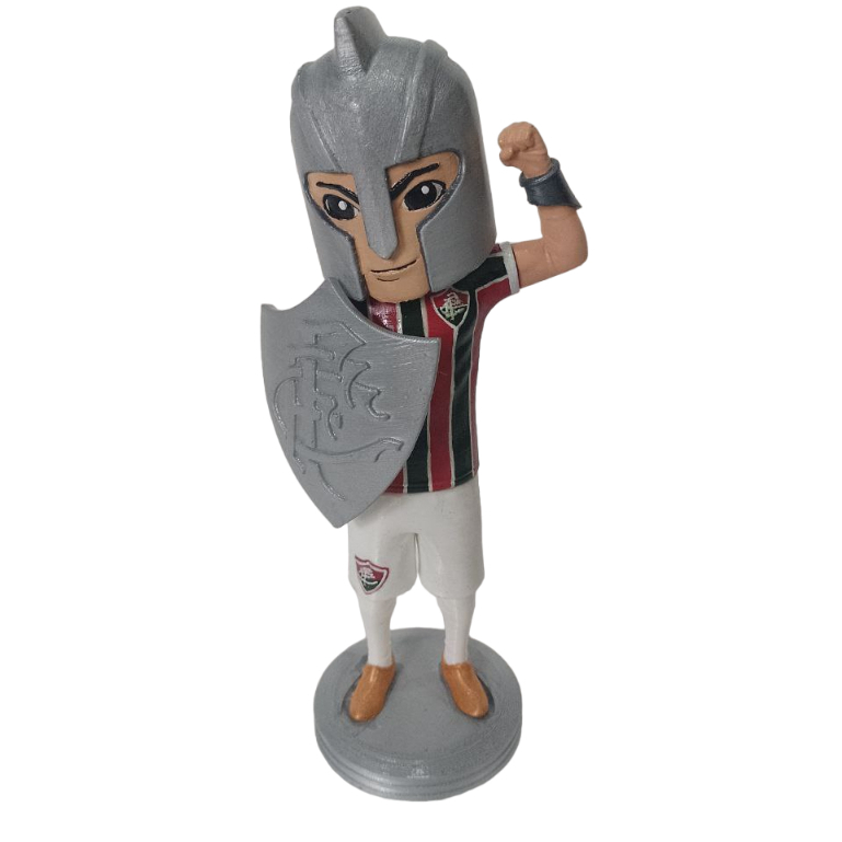 Mascote Guerreirinho Fluminense | Shopee Brasil