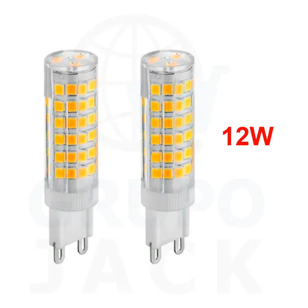 Kit Conjunto 02 a 10 Lâmpadas Led G9 Halopim 12w Bivolt 110v 220v ...