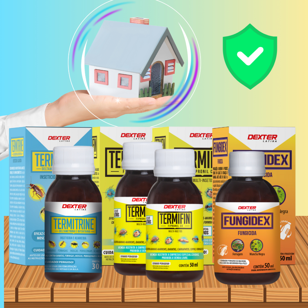 KIT DEDETIZAÇÃO P/ Aranha, Barata, Formiga, Mosca, Mosquito, Pernilongo ...