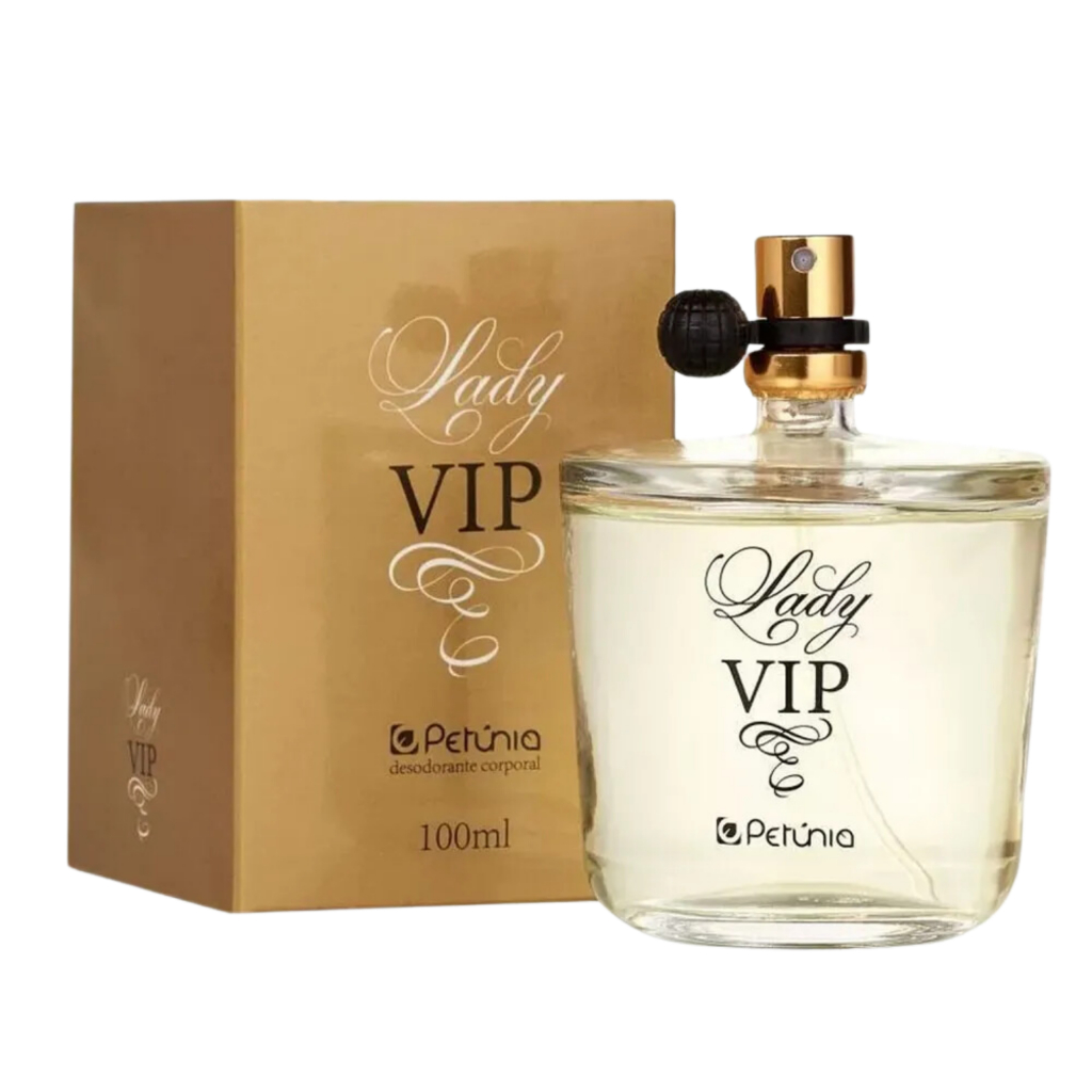Perfume Feminino Lady Vip Petunia 100ml Eau de Toilette | Shopee Brasil