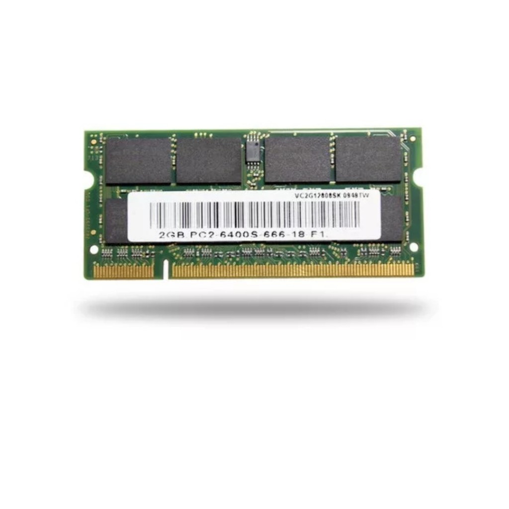 Memória RAM Notebook Ddr2 1gb 2gb 667mhz 800mhz | Shopee Brasil