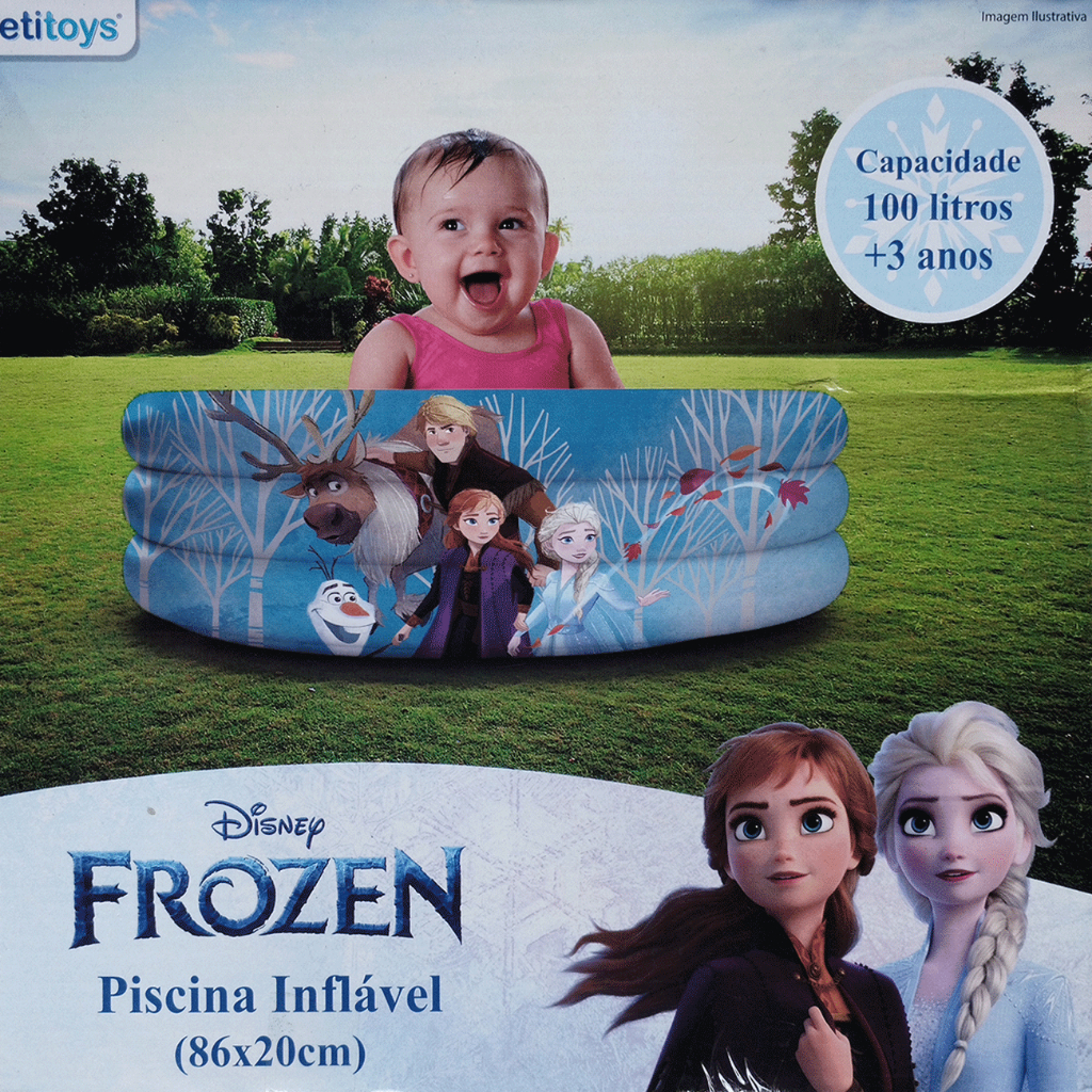 Piscina Inflável Frozen - Etitoys | Shopee Brasil