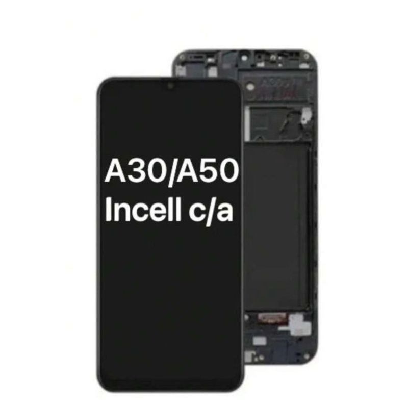 FRONTAL TELA DISPLAY LCD SAMSUNG A50 / A30 COM ARO 1 LINHA INCELL | Shopee Brasil