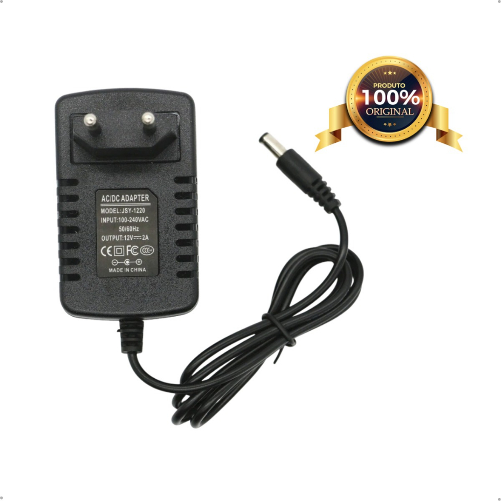 Fonte Eletrônica 12v 1A 2A 3A 5A 10A Bivolt Amperes Dispositivo ...