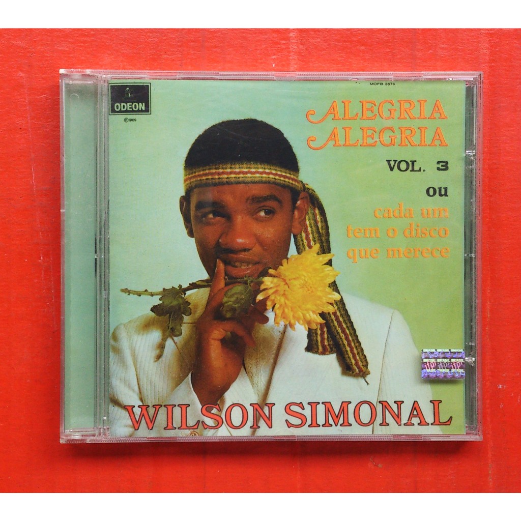 Cd Wilson Simonal - Alegria Alegria Vol 3 Ou Cada Um Tem | Shopee Brasil