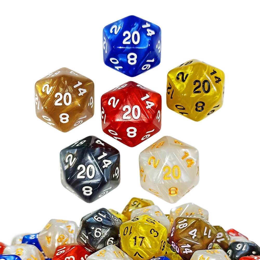 Dado D20 Marmorizado - RPG | Shopee Brasil