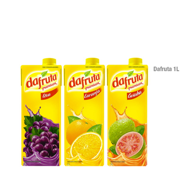 Suco Dafruta 1 Litro Combo Com 3 Caixas | Shopee Brasil