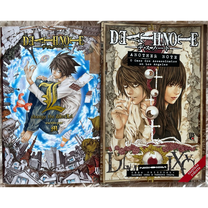 Death Note - L Change The World e Another Note (Produto Usado) | Shopee ...