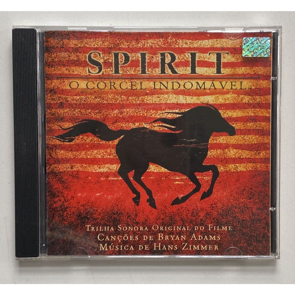 CD Spirit - O Corcel Indomável - Trilha Sonora do Filme | Shopee Brasil