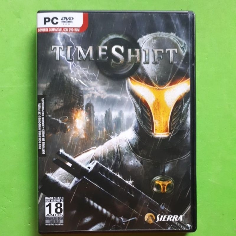 jogo PC dvd rom TIME SHIFT (windows , xp/windows vista) | Shopee Brasil