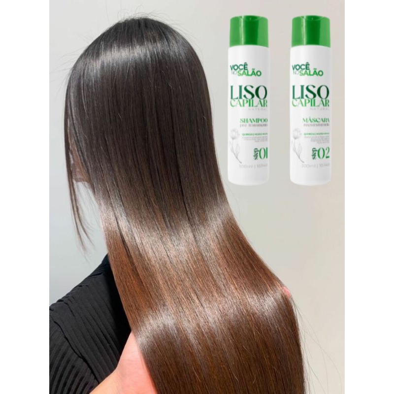 Progressiva Orgânica, Shampoo e Alisamento Você no Salão | Shopee Brasil