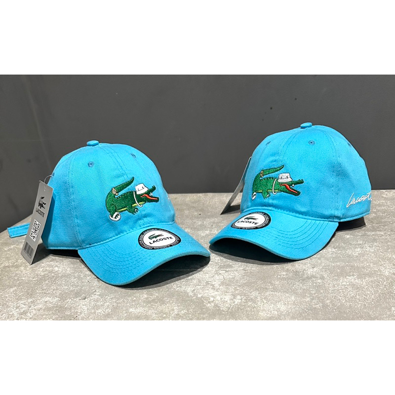 BONE Azul LACOSTE TOP PREMIUM PRIMEIRA LINHA ABA CURVA DAD HAT | Shopee ...