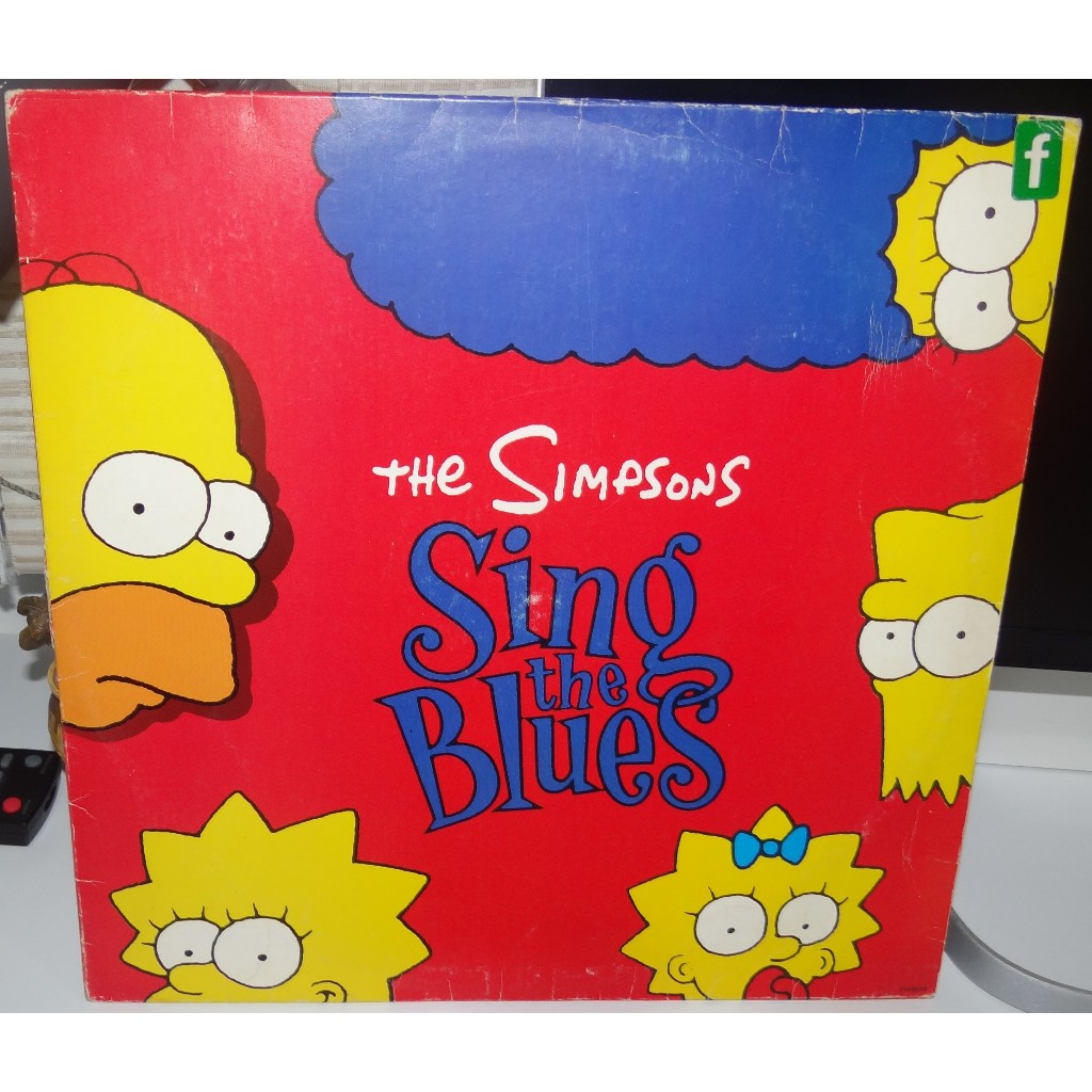 LP The Simpsons - Sing The Blues (S/ encarte) | Shopee Brasil