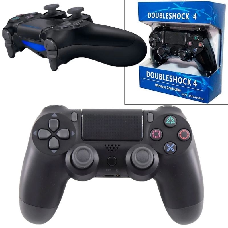 Controle sem fio Ps4 Double shock primeira linha | Shopee Brasil