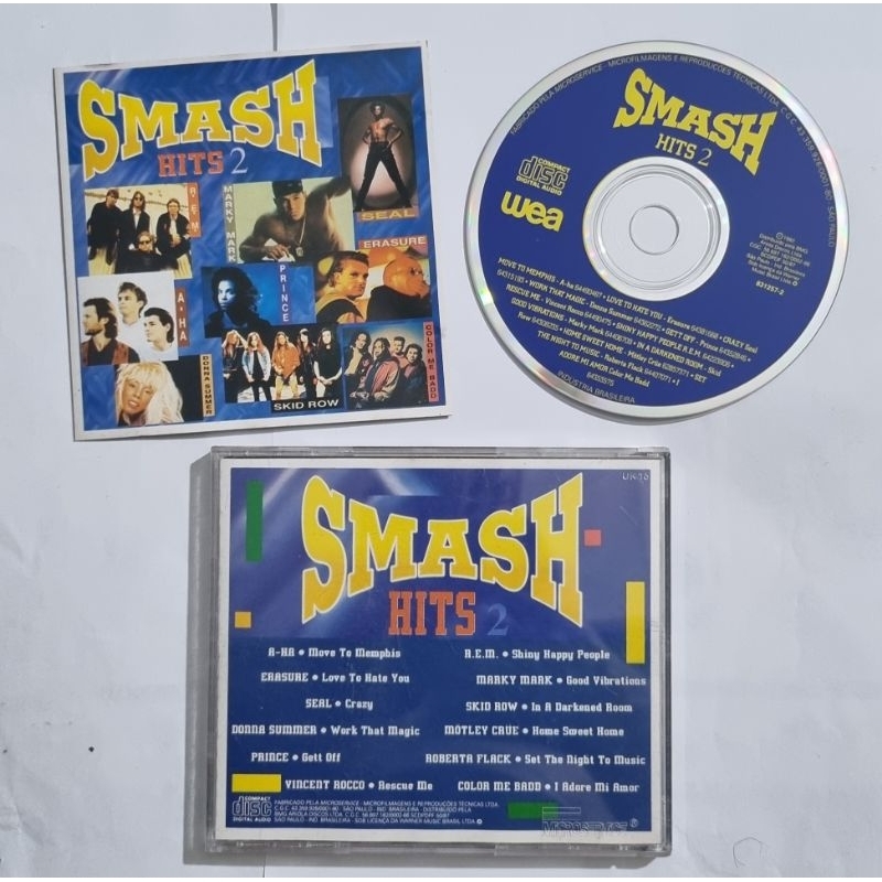 CD Smash Hits 2 - Vários - 1992 - Original | Shopee Brasil