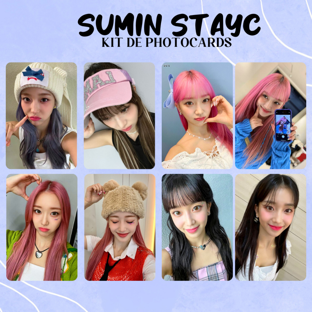Photocards Stayc (FANMADE) | Shopee Brasil