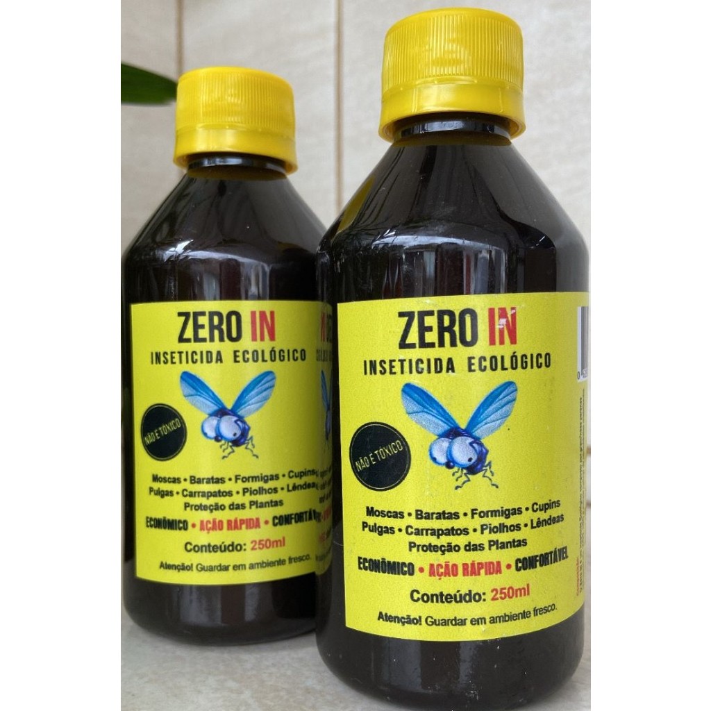 Inseticida Ecológico 100% Natural 250ml Refil (1) Unidade | Shopee Brasil