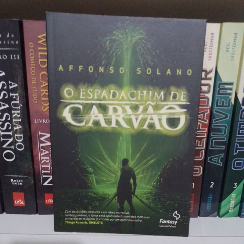 Livro O Espadachim de Carvão - Affonso Solano | Shopee Brasil