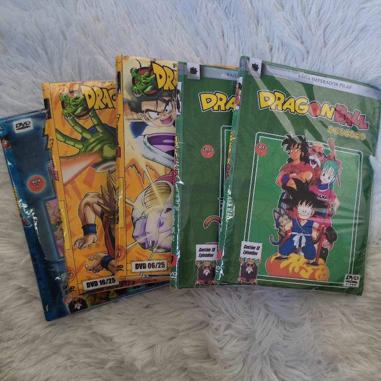 DVDs Dragon Ball Clássico, Z, GT, Completo (LEIA A DESCRIÇÃO!) | Shopee ...