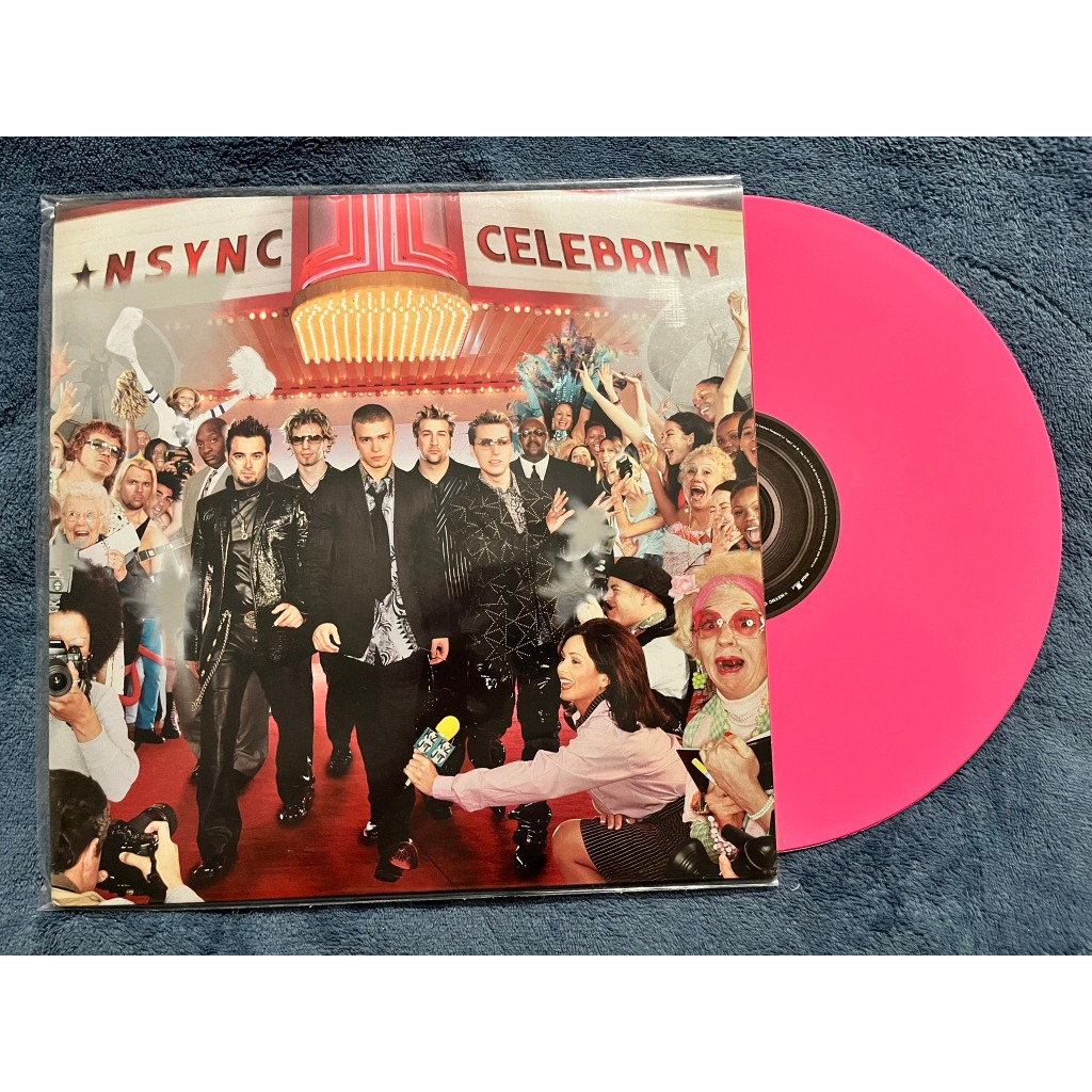 LP VINIL *NSYNC - CELEBRITY DISCO PINK ROSA | Shopee Brasil
