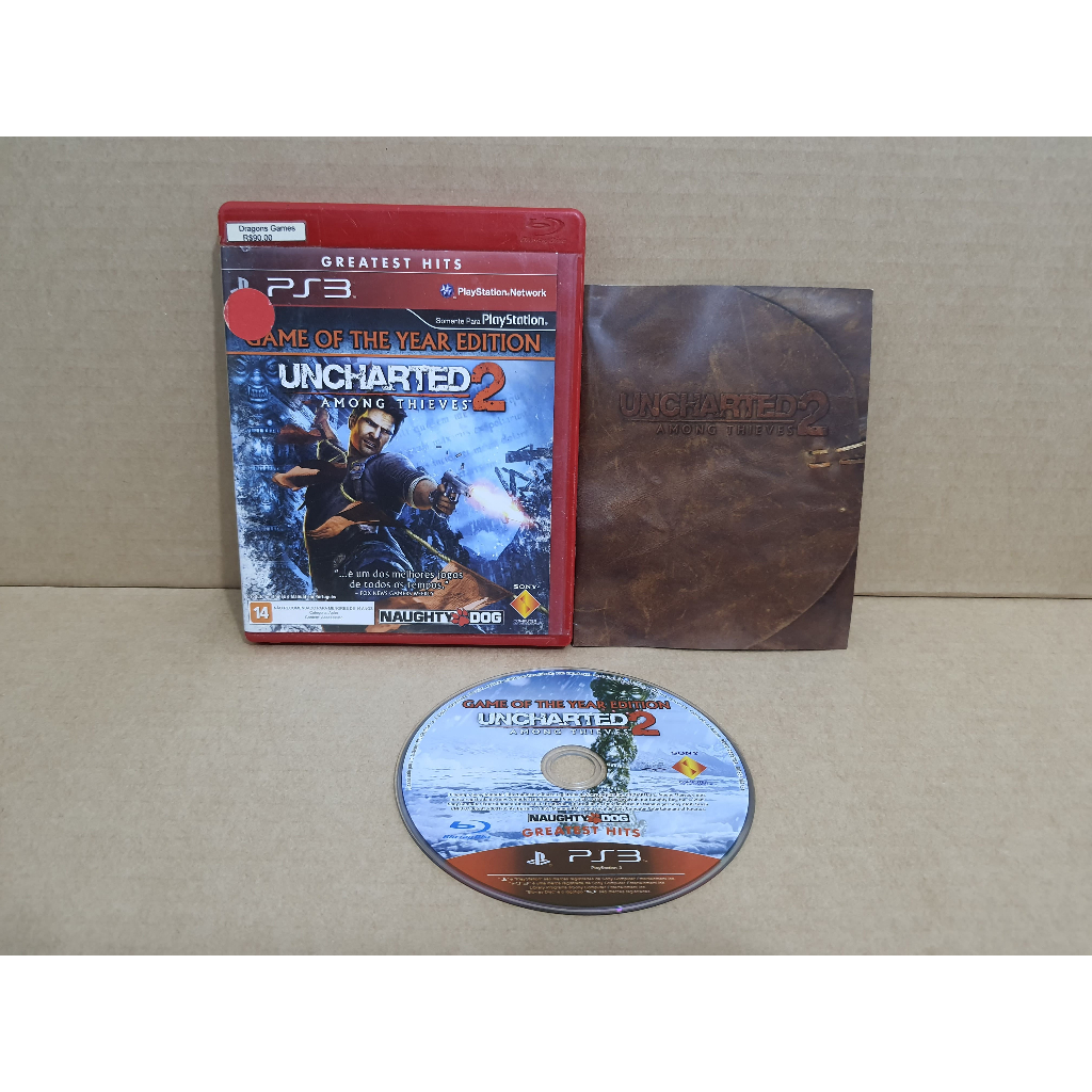 Uncharted 2 - Playstation 3 PS3 | Shopee Brasil