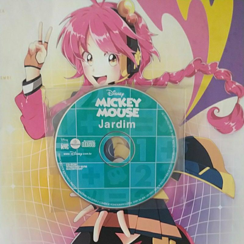 DVD-ROM Mickey Mouse Jardim Disney ( Jogo Educativo ) - Original - Jogo ...