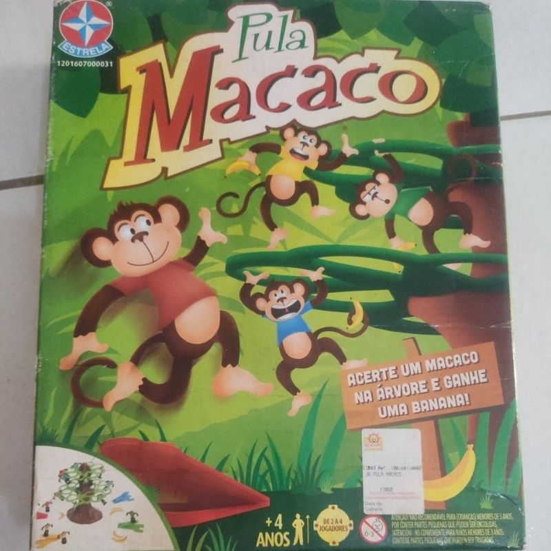 jogo pula macaco estrela | Shopee Brasil