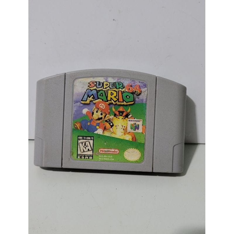 cartucho super mario 64 nintendo original | Shopee Brasil