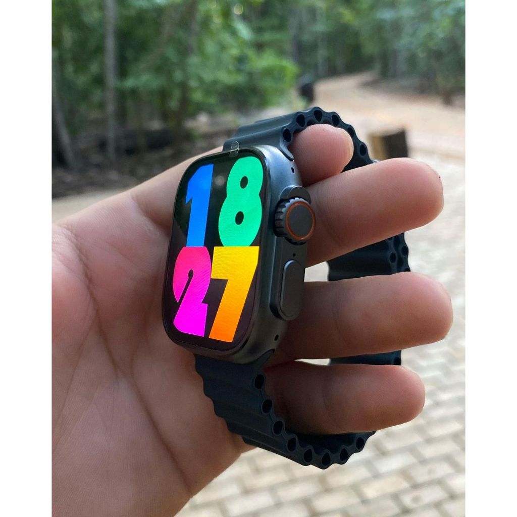 W69 Ultra Smart Watch 2GB ROM 49MM Series 9 GPS com Ilha Dinâmica Microwear | Shopee Brasil