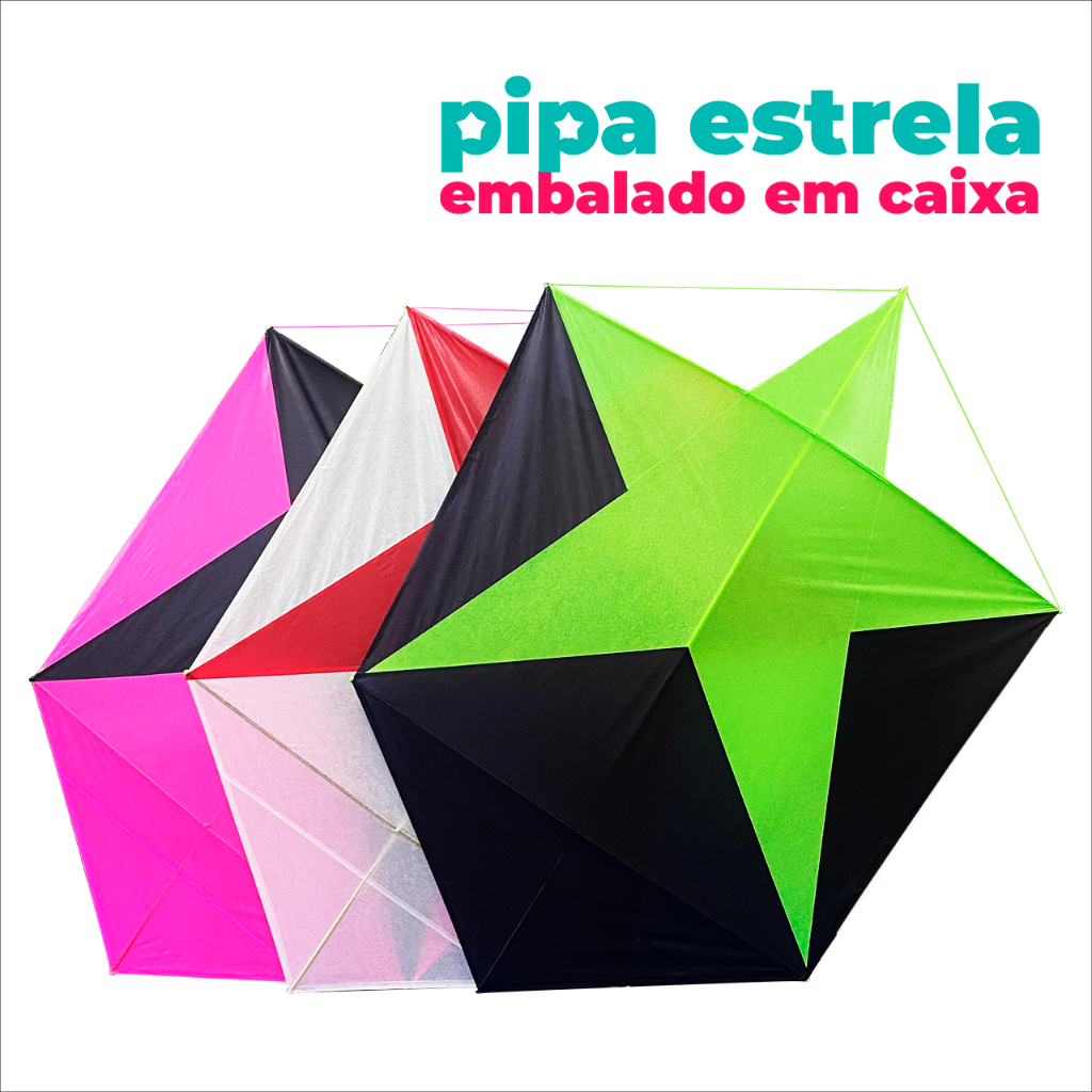 Pipa Estrela 80cm - Pipão Gigante | Shopee Brasil