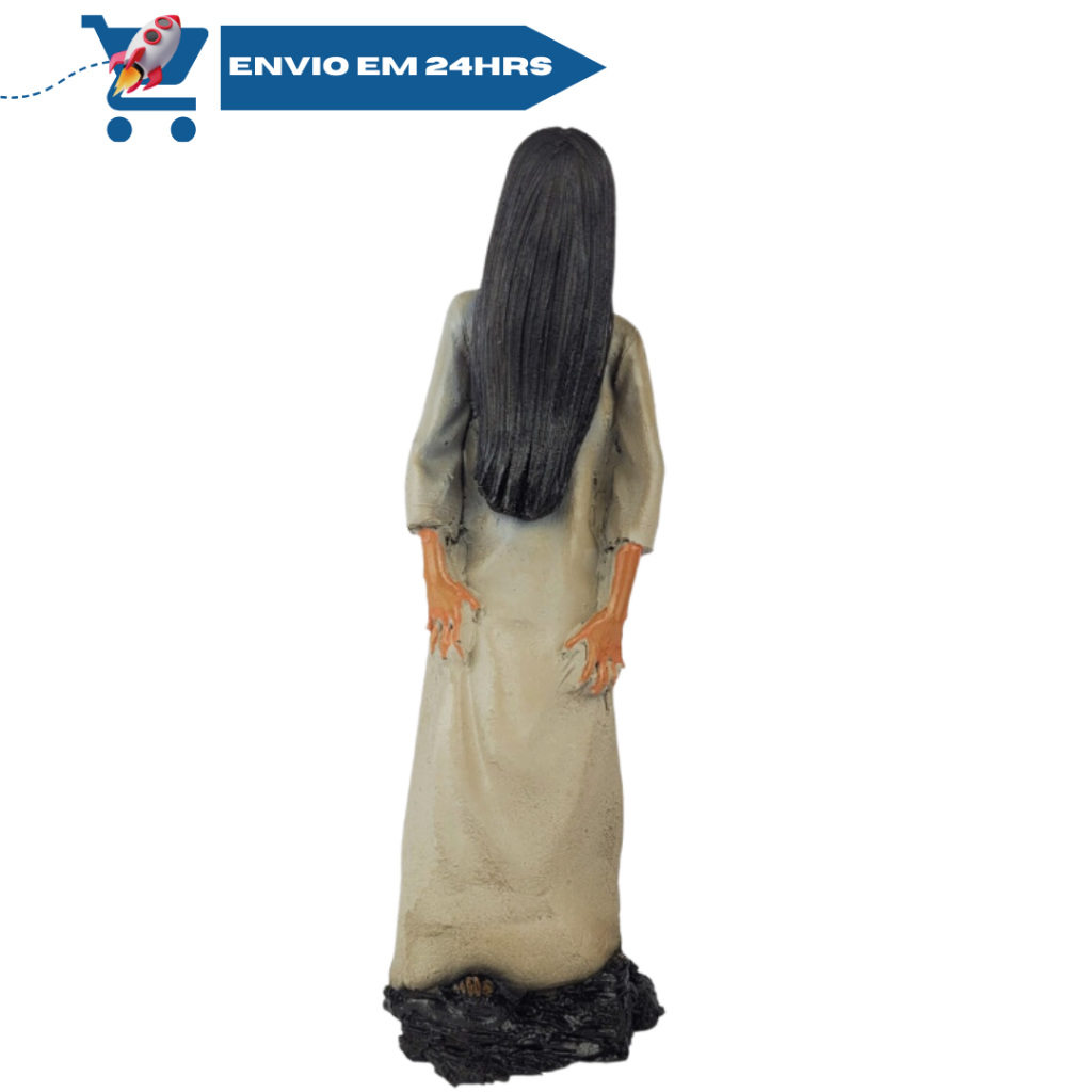 Boneco Samara Filme O Chamado Colecionável Decoração de Resina Action ...