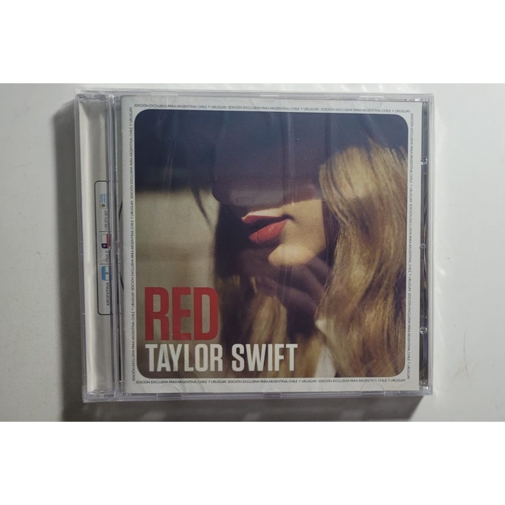 CD RED TAYLOR SWIFT NOVO LACRADO IMPORTADO ARG. | Shopee Brasil