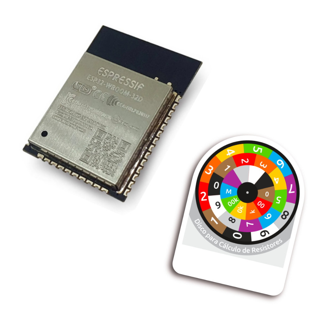Módulo ESP32 Wifi e Bluetooth ESP-WROOM-32D | Shopee Brasil